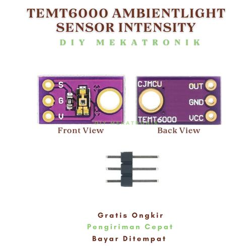 Jual TEMT6000 Ambient Light Sensor Intensity Modul Visible Cahaya ...