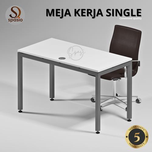 Jual meja kerja kantor | meja kerja minimalis | meja kerja single ...
