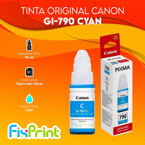 Jual Tinta Original Canon GI790 GI-790 GI 790 Black Tinta G1000 G2000 ...