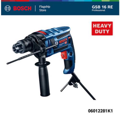 Jual BOSCH Mesin Bor Impact GSB 16 RE / Impact Drill - 06012281K1 - Kab ...