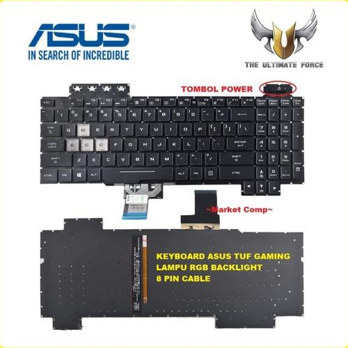 Jual Keyboard Asus Tuf Fx505Dt Fx505Dd Fx505Du Fx505Dv Fx505 Fx505Dy Gaming - Backlit Merah ...