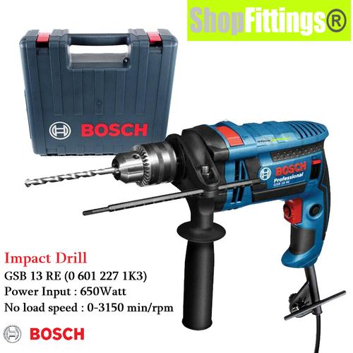 Jual FISCH Mesin Bor Beton 13mm Impact Drill Tembok Besi Kayu Set Koper ...