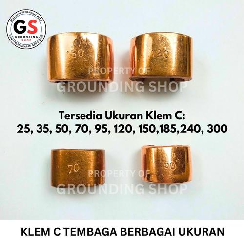 Jual Clamp C / Klem Kabel BC Berbagai Ukuran - C 50 - Jakarta Pusat ...
