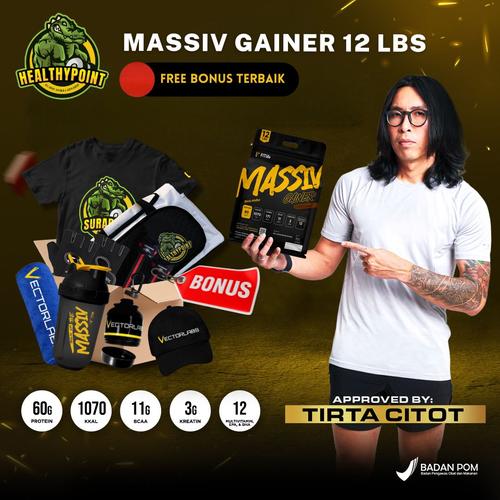 Jual Fitlife Massiv Gainer 12 Lbs Weight Gain Mass 12lbs - Kota ...
