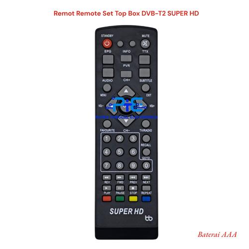 Jual Remot Remote Set Top Box DVB-T2 SUPER HD - Jakarta Utara - PUTRA ...