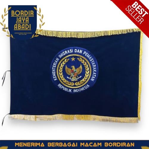 Jual Bendera Pataka KEMENIMIPAS RI Terbaru Kementerian Imigrasi Dan ...