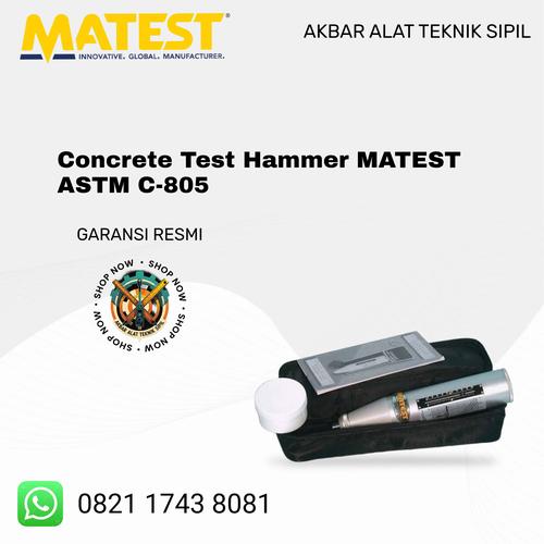 Jual Concrete Test Hammer MATEST ASTM C-805 – Alat Uji Kekerasan Beton ...