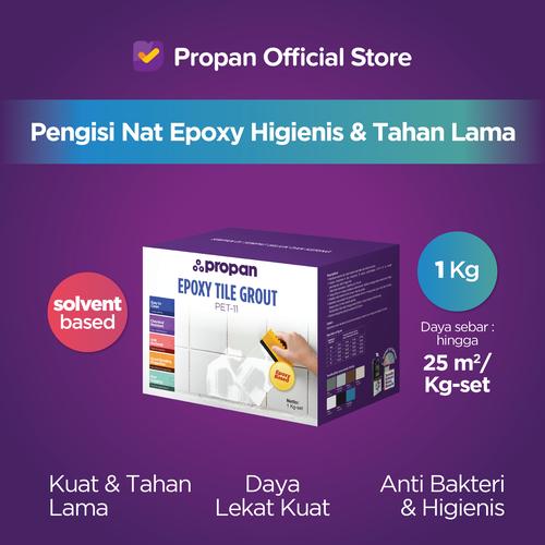 Jual PROPAN EPOXY TILE GROUT PET-11 1 KG PENGISI NAT EPOXY HIGIENIS ...