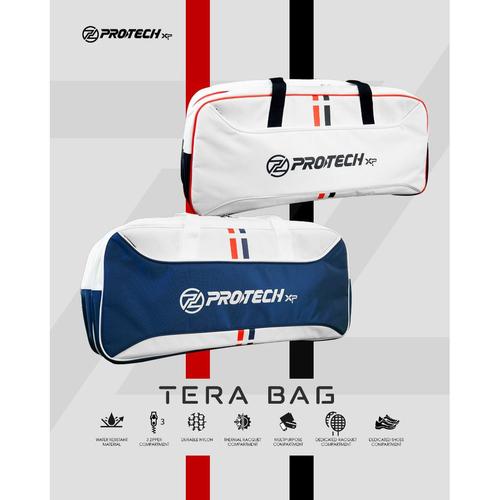 Promo Tas Badminton PROTECH 4 Zips Racket Bag with Thermal Compartment - Tera Bag (Lifestyle ...