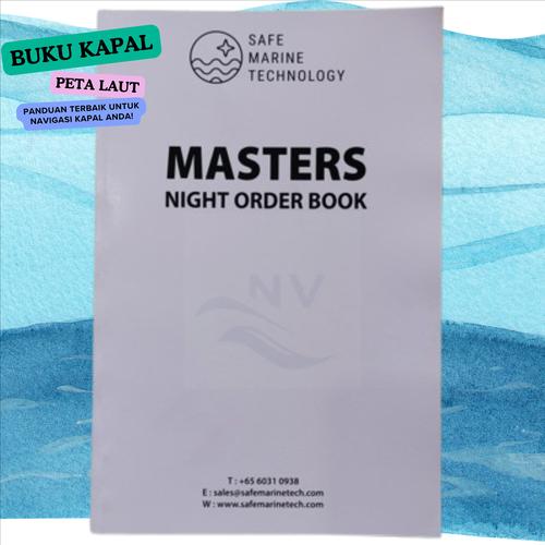 Jual Master Night Order Book Untuk Kapal - Jakarta Pusat - NV MARITIME ...