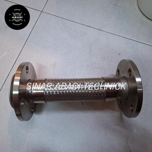 Jual FLEXIBLE HOSE STAINLESS STEEL SS304 FLANGE JIS 10K 1-1/4" INCH PJG 50CM - FLEXIBLE HOSE ...