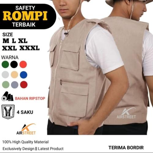 Jual Rompi Tactical Crew Lapangan Kerja Ridwan Kamil 511 Anti Covid19 ...