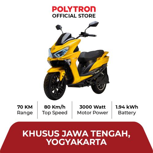 Promo SUBSIDI POLYTRON Fox S Electric Sepeda Motor Listrik - OTR Jateng ...