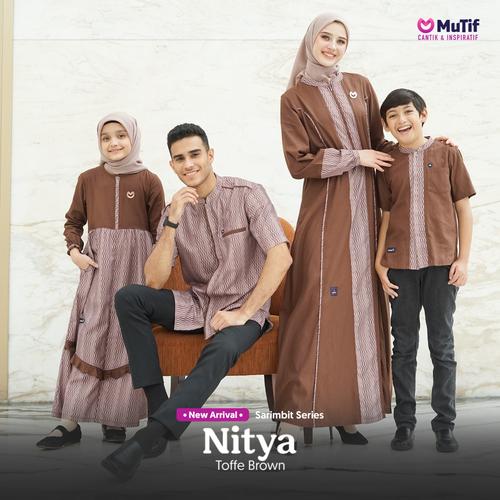 Jual Baju Mutif Family Series Nitya - Zuhdi/Sarimbit Keluarga/Couple ...