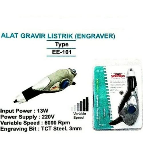Jual Mesin Ukir Grafir EE101 Alat Ukir Gravir Besi Engraver Wipro EE ...