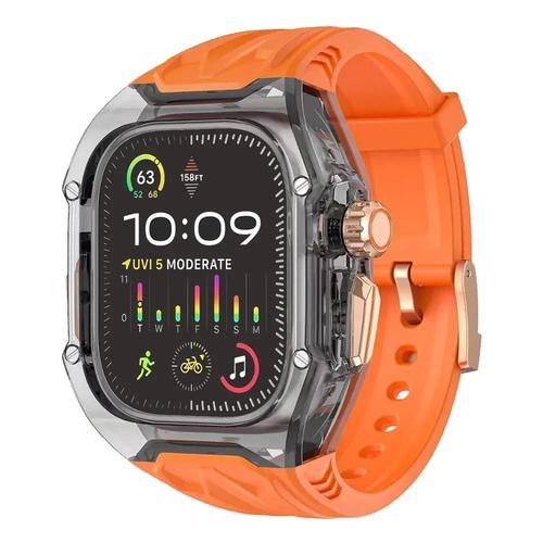 Jual Transparent Modification Kit For Apple IWatch Series 9/8/7/6/5/4 ...