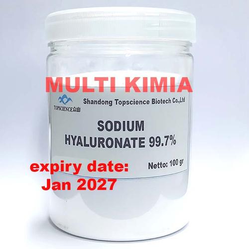 Jual Hyaluronic Acid 99.7% | Sodium Hyaluronate 99.7% | Netto: 100Gram ...