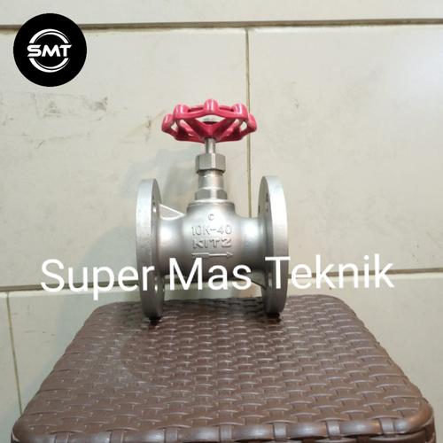 Jual Globe Valve KITZ 1" INCH CAST IRON FLANGE FCD-S DN25 JIS 10K CAST ...