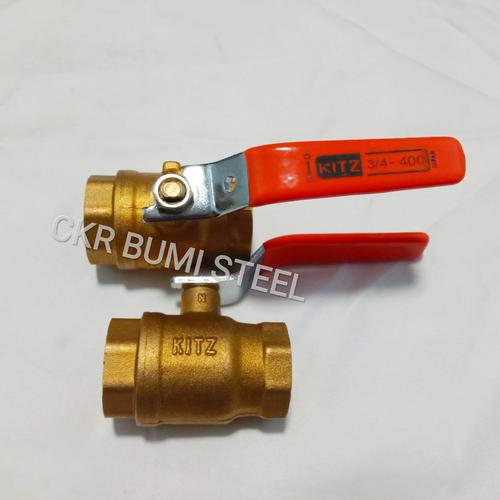 Jual BALL VALVE 3/4" INCH KUNINGAN / STOP KRAN 3/4" INCH KUNINGAN - Kab ...