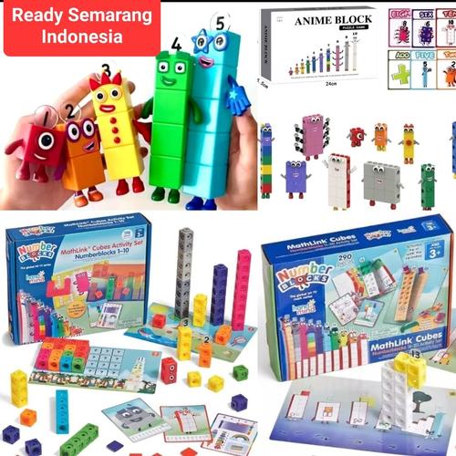 Jual Figure numberblocks toys mainan topper numberblock number block ...