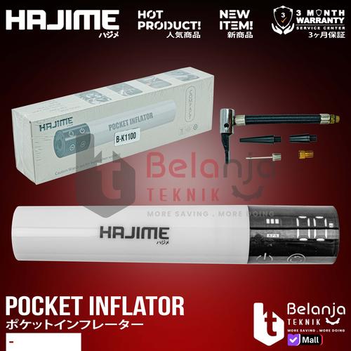 Jual Pompa Angin Mini Elektrik Baterai Hajime 3.7V AP-01 Cordless ...