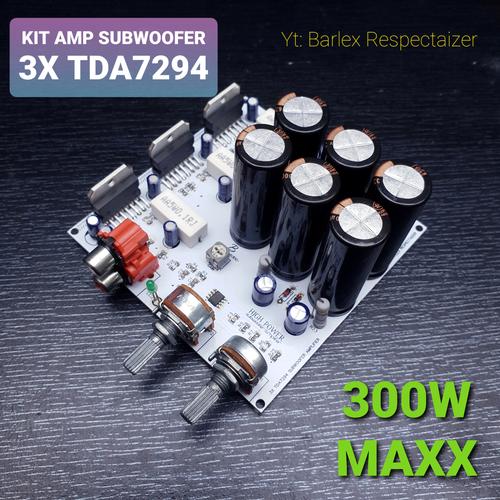 Jual Kit subwoofer amplifier 3X TDA7294 - Kab. Deli Serdang - Barlex Audio | Tokopedia