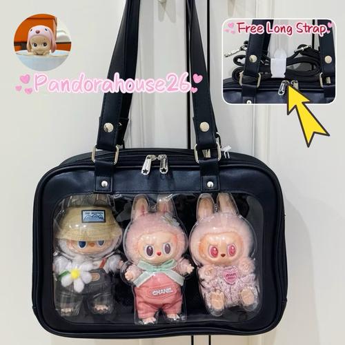 Jual [READY STOCK] - ITABAG TAS TRANSPARAN PVC ANTI LABUBU HILANG ...