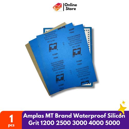 Jual Amplas MT Brand Waterproof Silicon Grit 1200 2500 3000 4000 5000 ...
