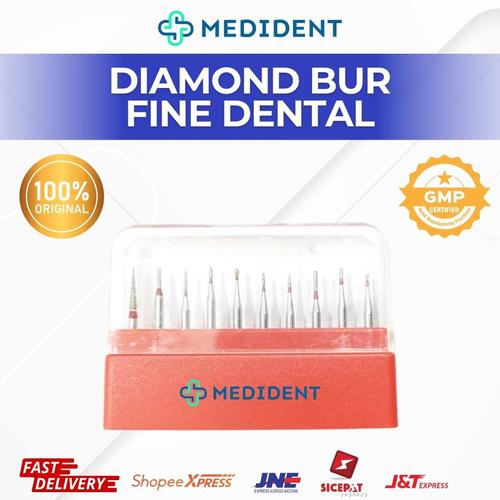 Jual Diamond Bur Fine Dental / Bur Poles Gigi / Bur Tambal Gigi / Bur ...