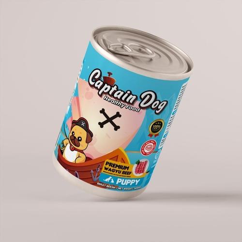 Jual CAPTAIN DOG KALENG 400 GR ALL VARIAN - Pemium wagyu beef pupy ...