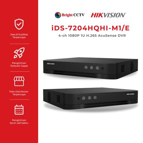Promo DVR Hikvision 4 Channel IDS-7204HQHI-M1/E Cicil 0% 3x - Kota ...