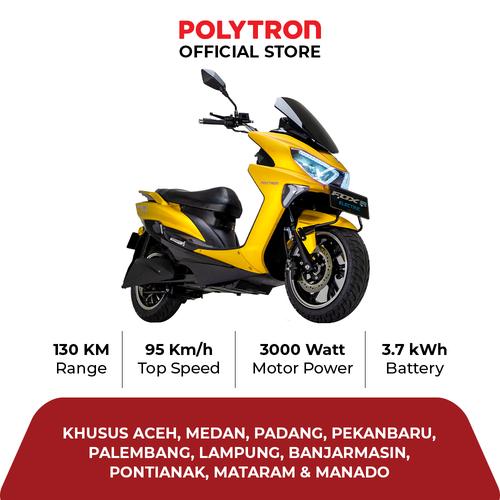 Promo POLYTRON Fox R Electric Sepeda Motor Listrik - OTR LUAR PULAU ...