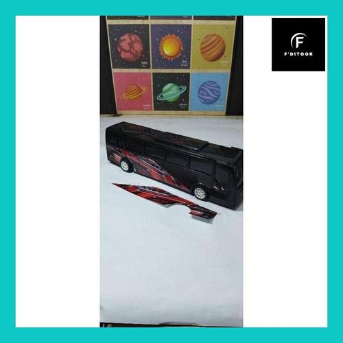 Jual F'Ditoo" Sticker Miniatur Bus Plastik. Setiker Livery Miniatur Bus ...