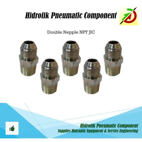 Jual Double neple 1 inch NPT ke JIC (untuk ke selang) - Jakarta Barat ...
