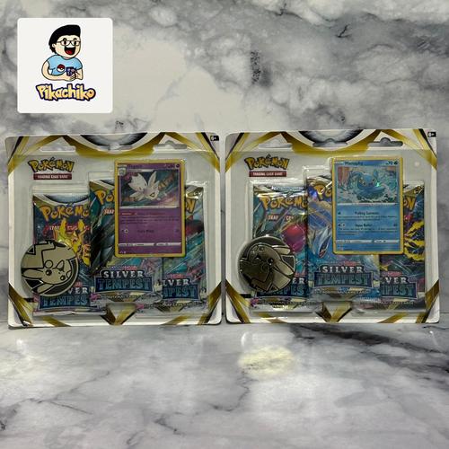 Promo Kartu Pokemon TCG Silver Tempest Blister Pack 3 Booster Packs ...