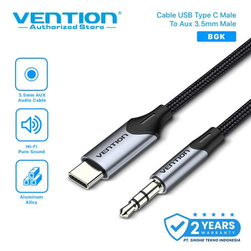Jual Vention Kabel Usb Type C to Aux 3.5mm Male - Jakarta Barat ...