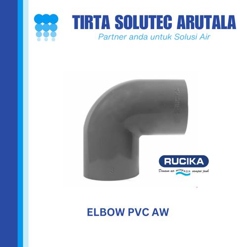Jual Elbow / Knee 3" Inch PVC Rucika AW 90 Derajat - Jakarta Utara ...