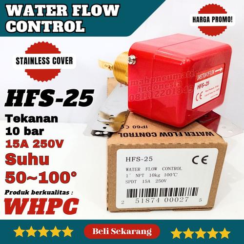 Jual PENGATUR KECEPATAN AIR WATER FLOW SWITCH CONTROL HFS-25 1 INCHI ...