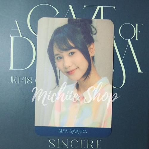 Jual Photocard Alya JKT48 2025 Calendar A Gaze Of Dream (Sincere ...