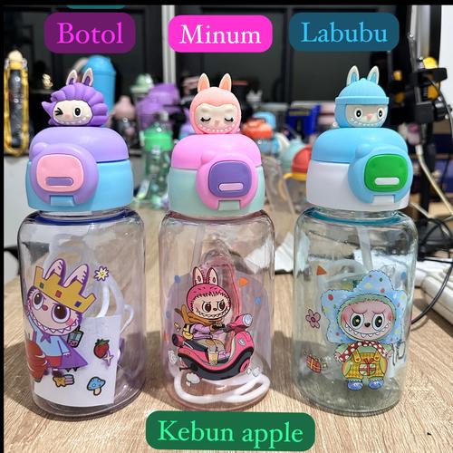 Jual Botol Minum LABUBU VIRAL LUCU KARAKTER TIMBUL KAPASITAS 600ML FREE ...