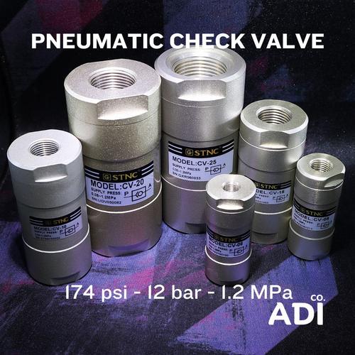 Jual STNC CV Check Valve Pneumatic 1/8inch 1/4inch 3/8inch 1/2inch 3 ...