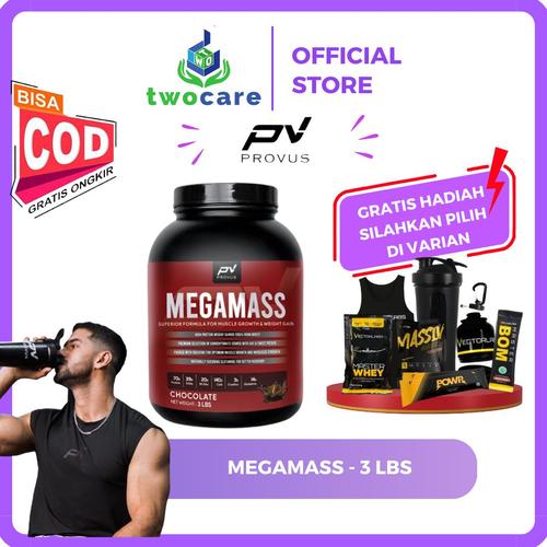 Promo Provus Megamass Mega Mass Gainer 3 lbs Susu Weight Gain 3lb ...