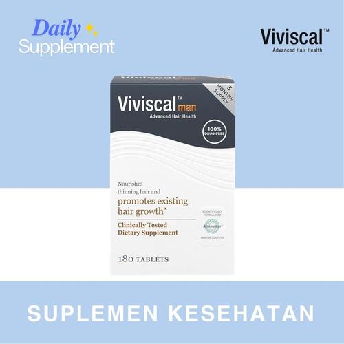 Jual Viviscal Man Hair Growth Supplement 60 Tabs - 1 strips-30 tab ...