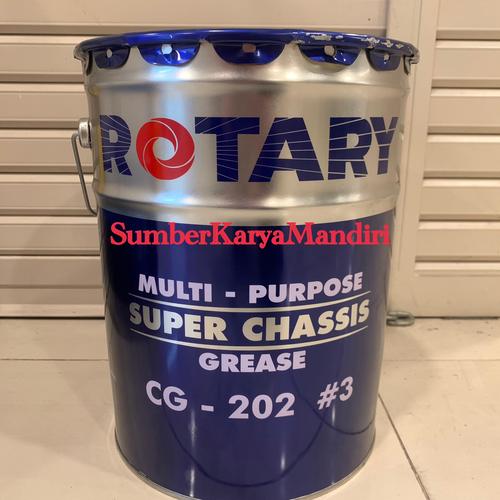 Jual Rotary Multi-Purpose Super Chassis Grease CG-202 #3 (16Kg ...