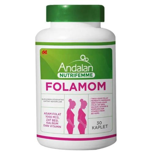 Jual Andalan Nutrifemme Folamom Botol 30 Kaplet - Jakarta Barat ...