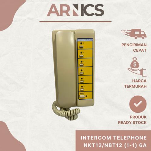 Jual Master Interphone Intercom 6 channel NKT12(1-1)6A , NBTI2(1-1)6A ...