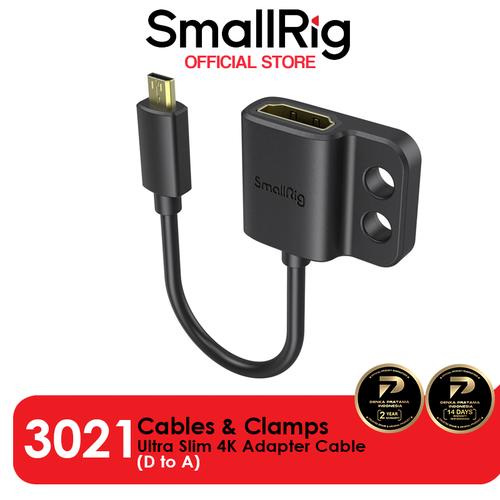 Jual SMALLRIG 3021 Ultra Slim 4K HDMI Adapter Cable (D to A) - Jakarta ...