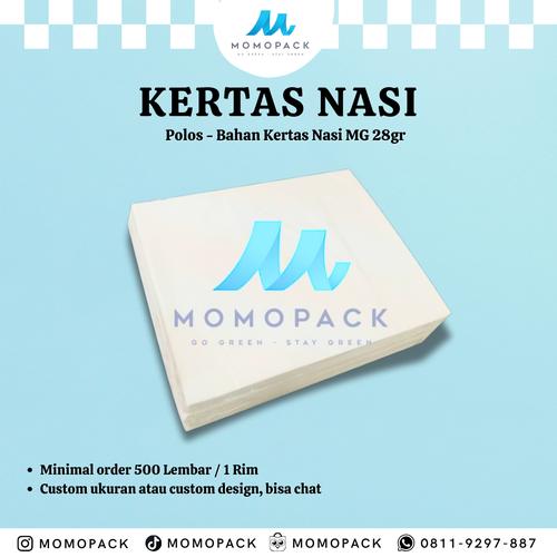 Jual Kertas Nasi / Kertas Nasi KFC / Kertas Burger ukuran 33 x 37,5 cm ...