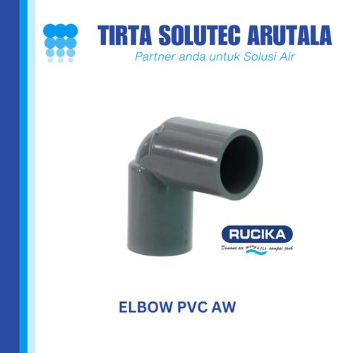 Jual Elbow / Knee 2" Inch PVC Rucika AW 90 Derajat - Jakarta Utara ...