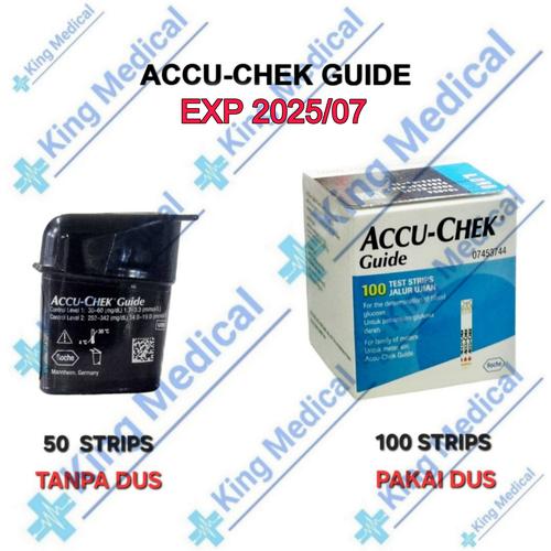 Jual Strip Accu Chek Guide 50 Test Strip/Accu Check Guide Test Strip ...